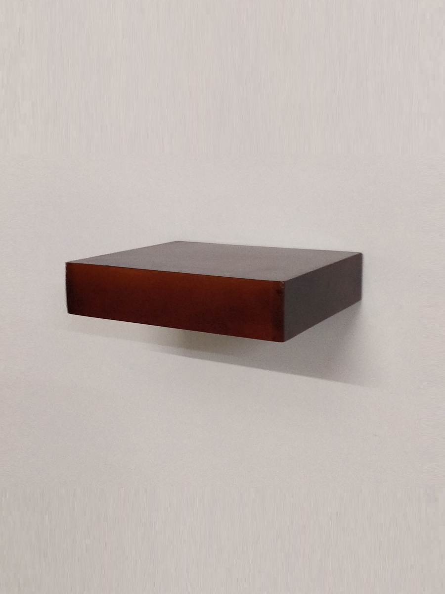 Wooden Cube Wall Shelf - Ornate